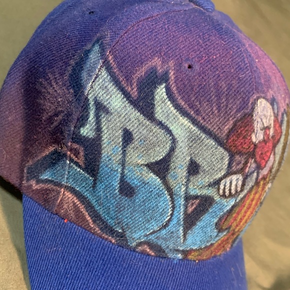 custom graffiti fitted hat | Accessories | Custom Homie Dont Play That ...